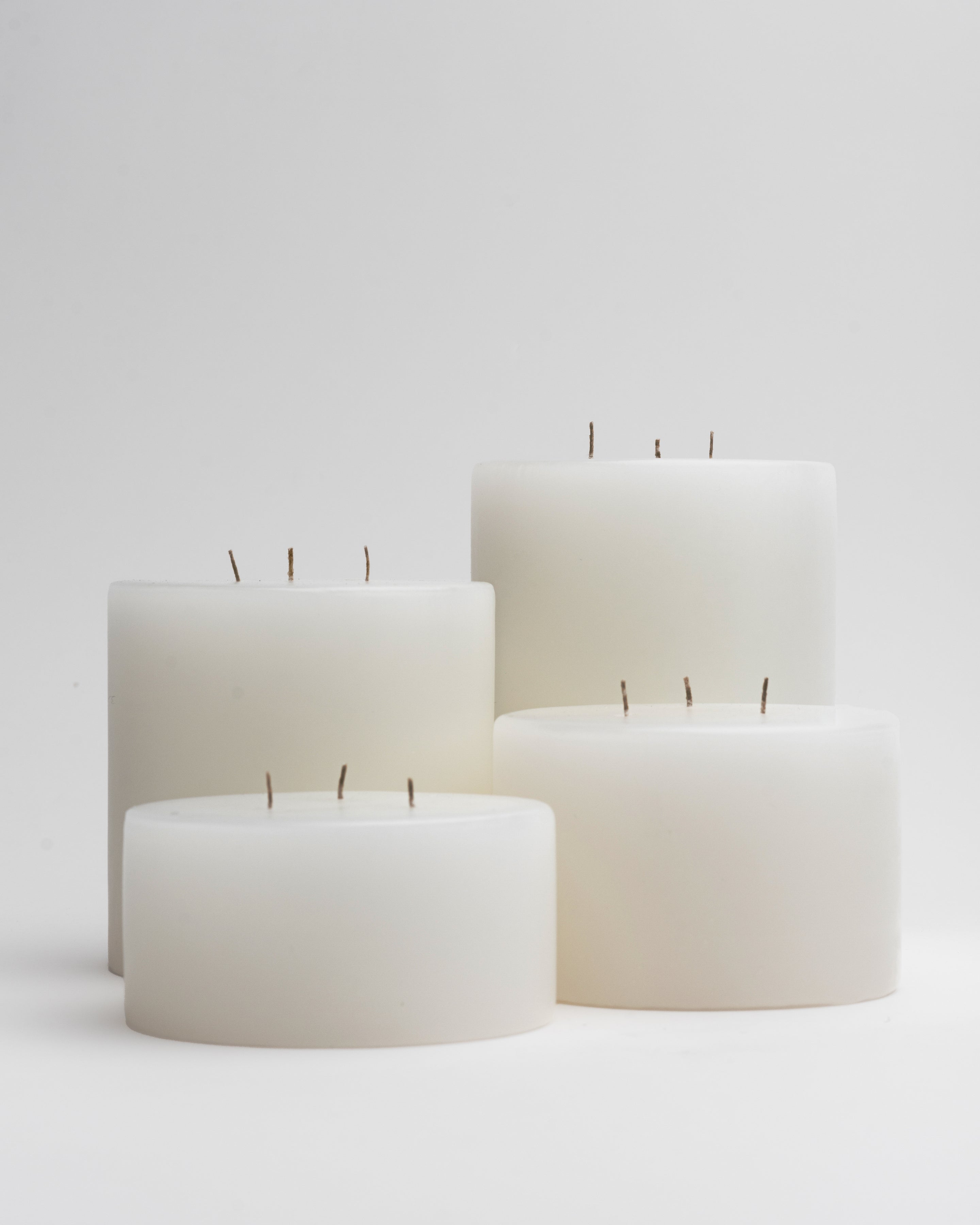 150mm ⌀ 3-Wick Pillar Candle – National Candles